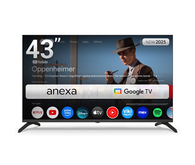 Televisão Smart TV de 43 polegadas 4K HDR. Android 11, Google TV 5.0 ...