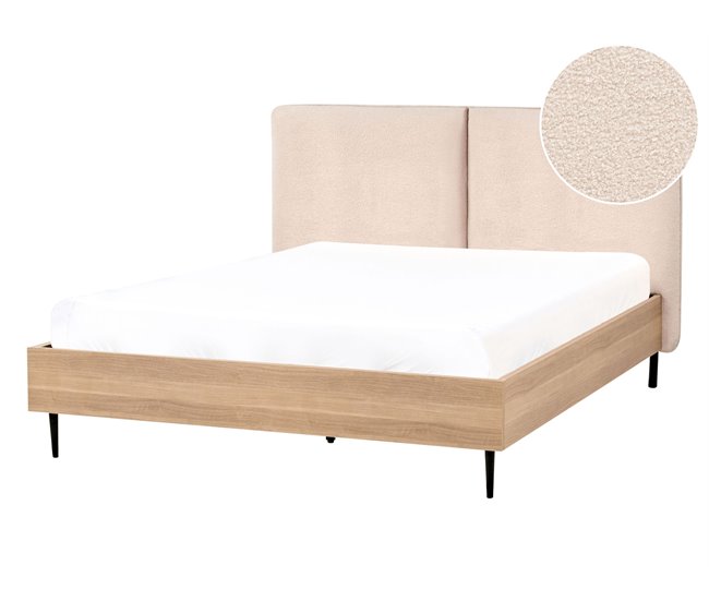 Beliani Cama Bouclé LIMANTON - Conforama