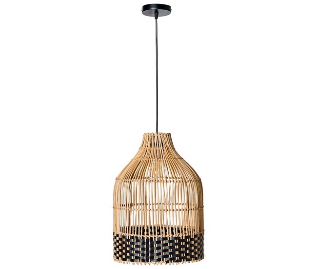 Candeeiro suspenso GILO Rattan Natural - Conforama