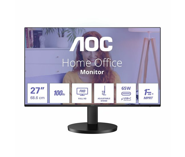 Monitor Gaming AOC 27B3CF2 Full HD 27" 100 Hz 50-60 Hz - Conforama