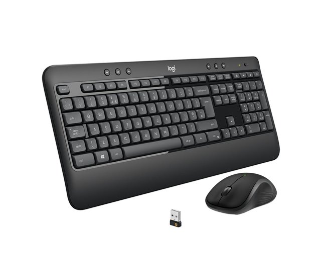 Teclado e Rato Logitech 920-008685 Preto Qwerty US - Conforama
