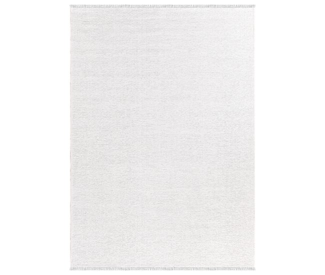 Tapete reversível NEW PALERMO 160x230cm creme e bege - Conforama