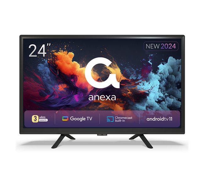 Televisão Smart TV de 24 polegadas HD. Oficial do Google com Android 11 ...