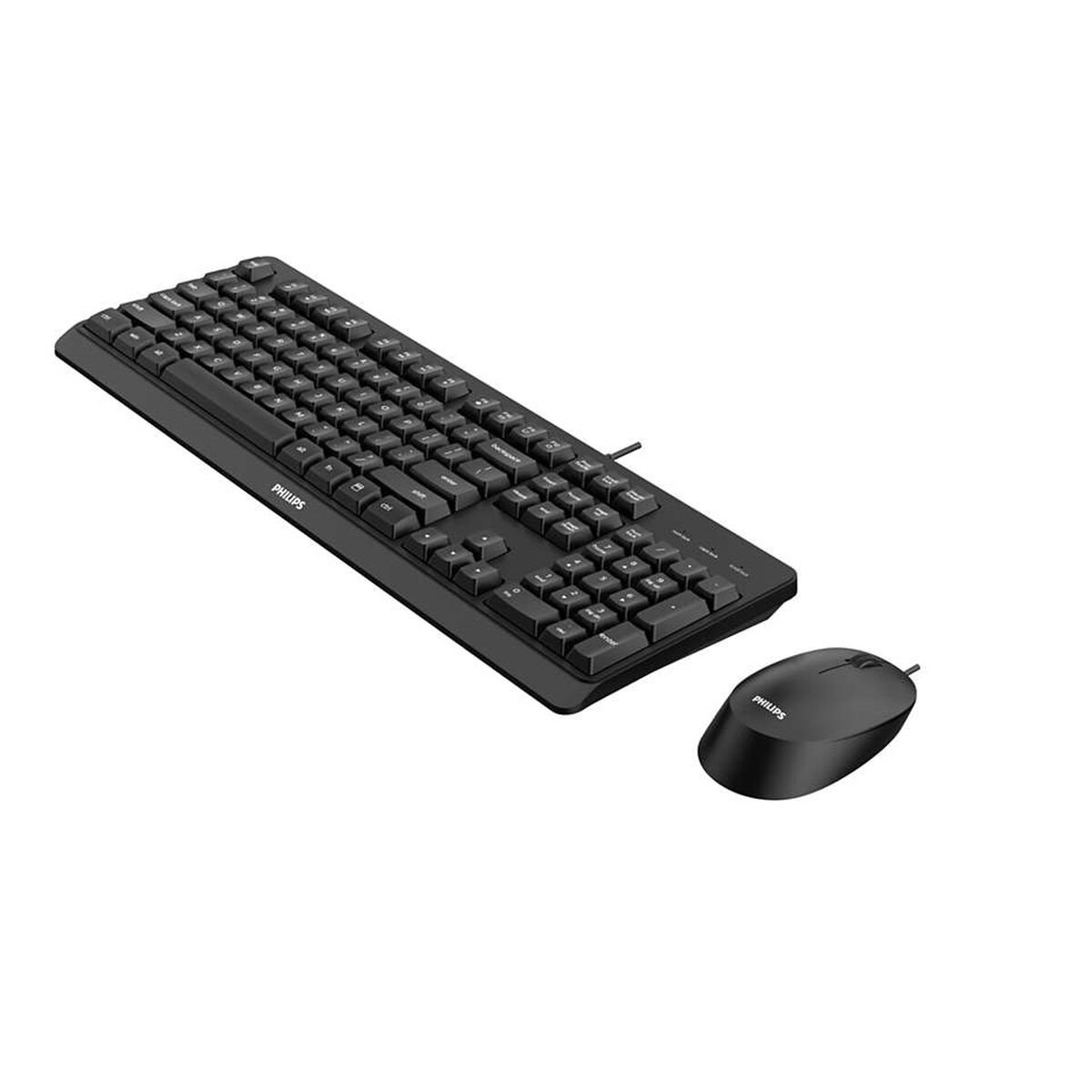Teclado e Rato Philips SPT6207BL/16 Qwerty espanhol - Conforama