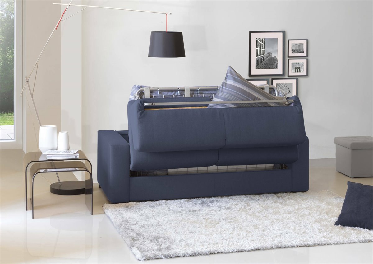 Sofá-cama Dababo, sofá de 2 lugares, 100% Fabricado na Itália, Sofá da ...