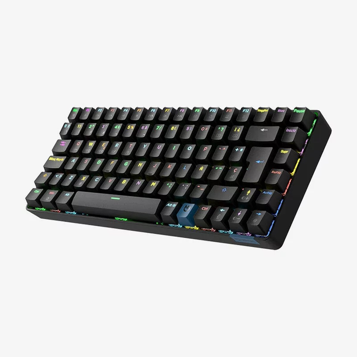 Teclado Hiditec GKE010005 Preto Qwerty espanhol QWERTY - Conforama
