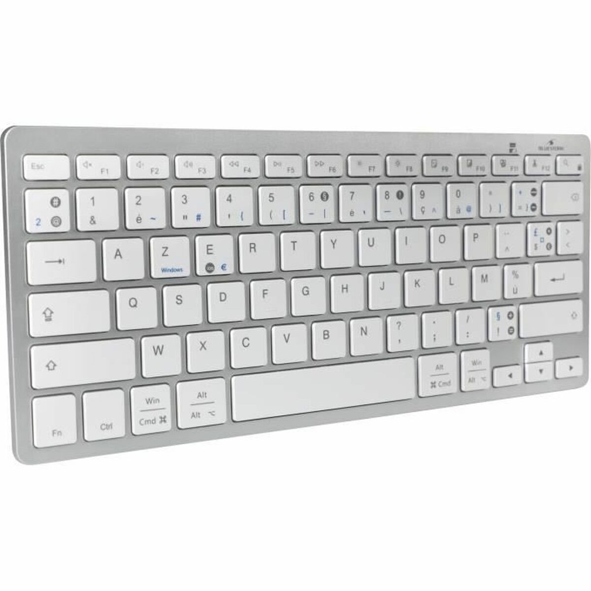 Teclado Bluetooth Bluestork KB-MINI-PC-MAC/FR Azerty Francês Branco ...