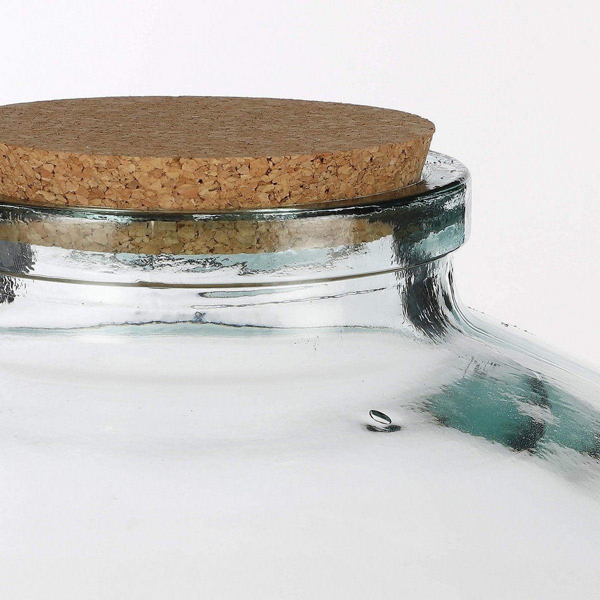 Boião de Vidro Mica Decorations Olly Redondo Cortiça Tampa Decorativo ...