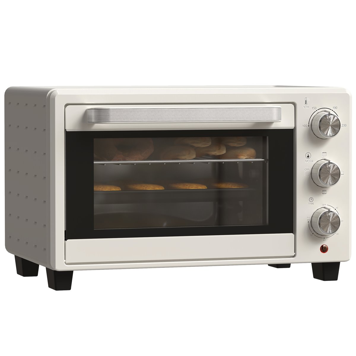 HOMCOM Mini Forno Elétrico 21L 1400W Forno Elétrico de Mesa com ...