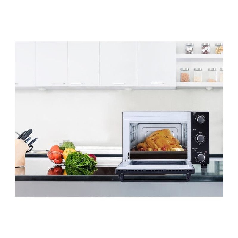 Mini forno elétrico Continental Edison CEMF22B 1300 W - Conforama
