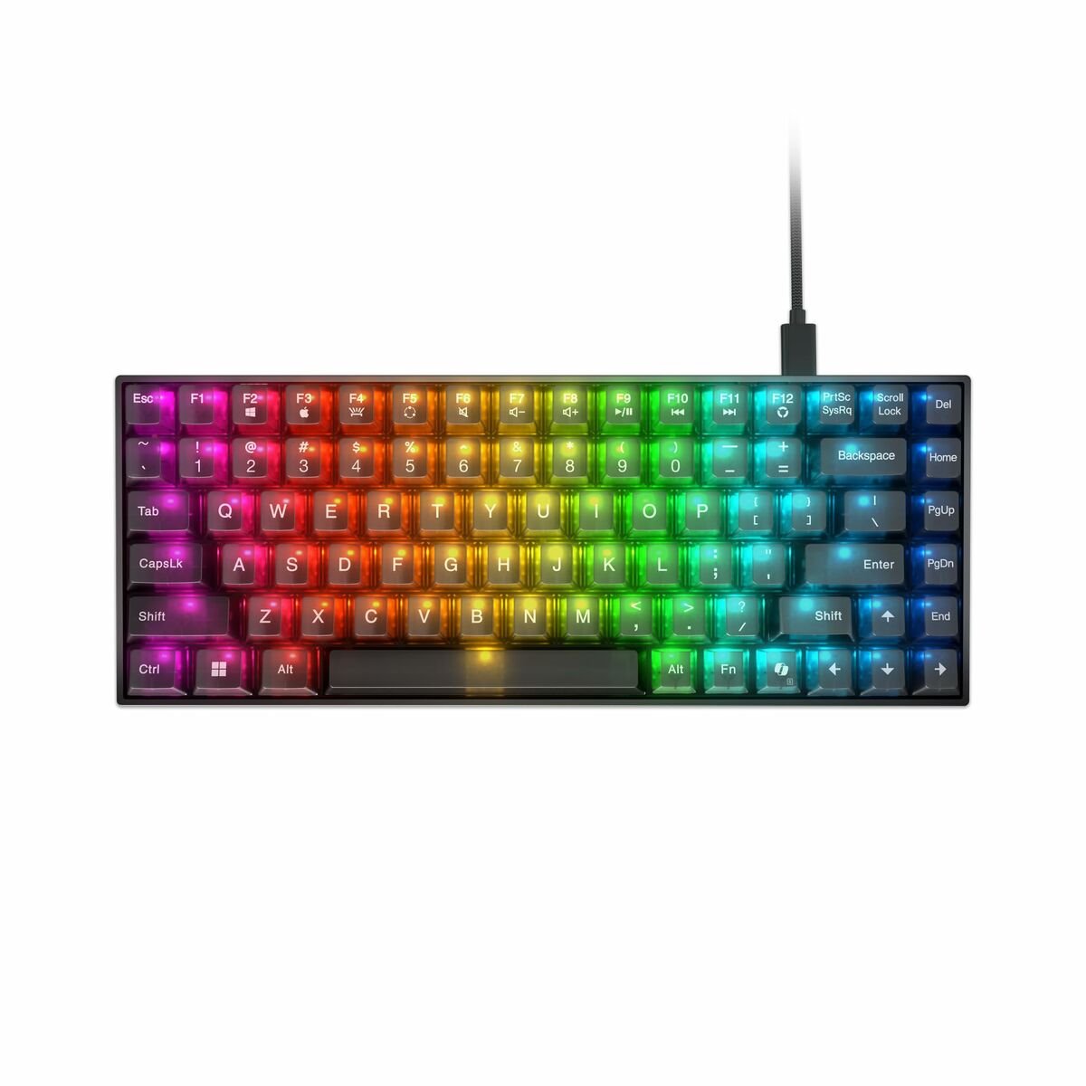 Teclado Gaming Lenovo Legion K510 Mini Pro Cinzento Qwerty espanhol ...