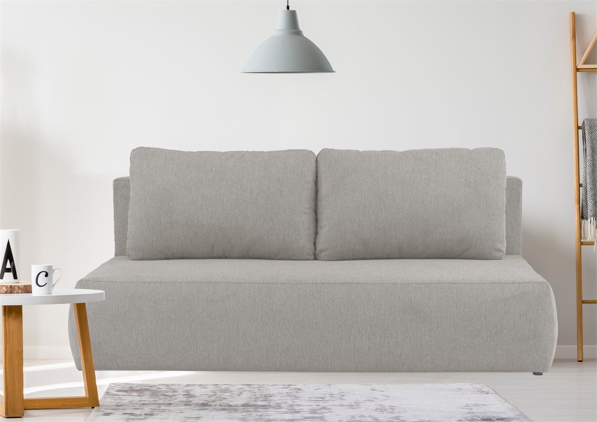 Sofá cama 3 lugares ESMEE cor bege - Conforama