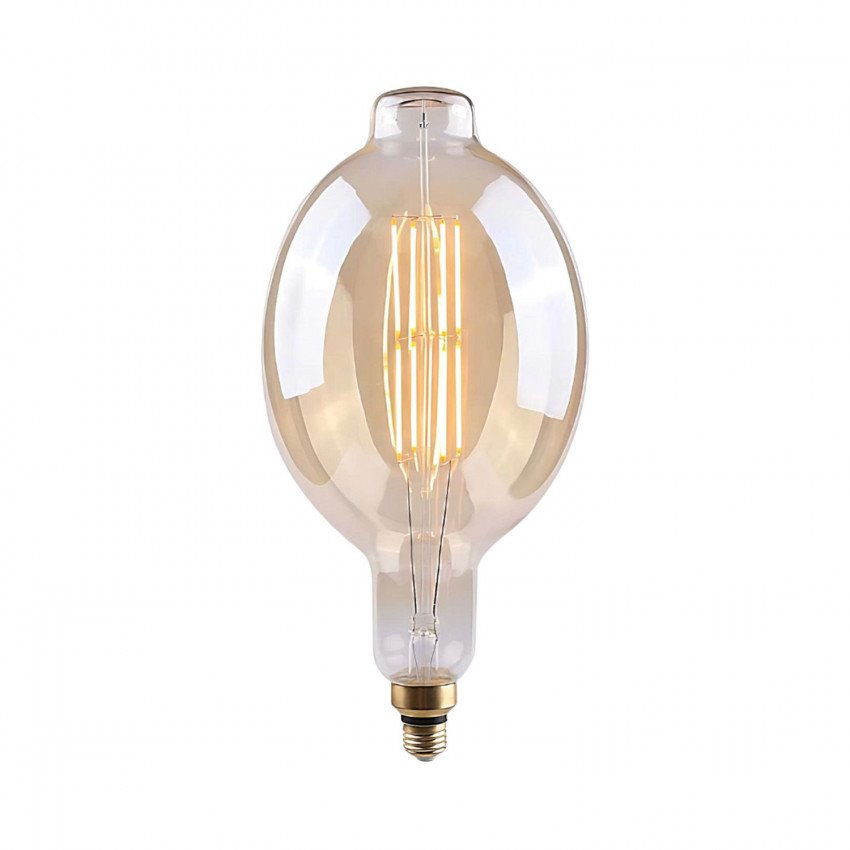 Lâmpada LED Gigante E27 8W Equi.40W 500lm Regulável 2100K Ouro 15000H ...