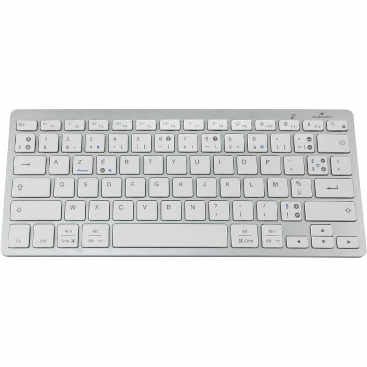 Teclado Bluetooth Bluestork KB-MINI-PC-MAC/FR Azerty Francês Branco ...