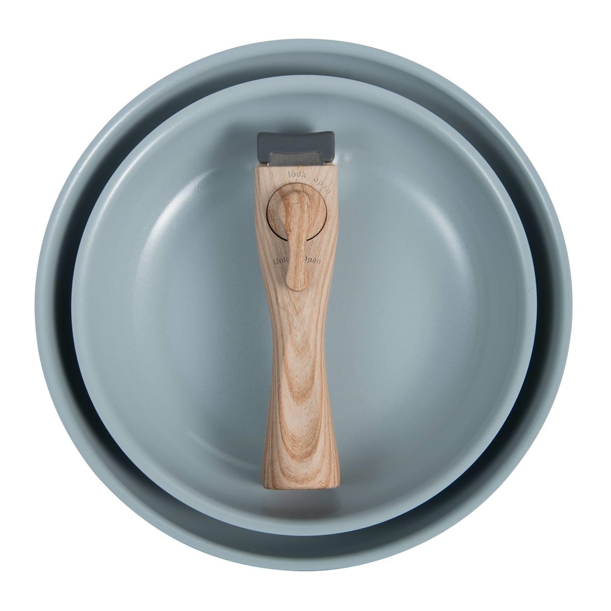 Conjunto de 2 frigideiras Bergner Click&Cook de Ø22cm e Ø26cm + cabo ...