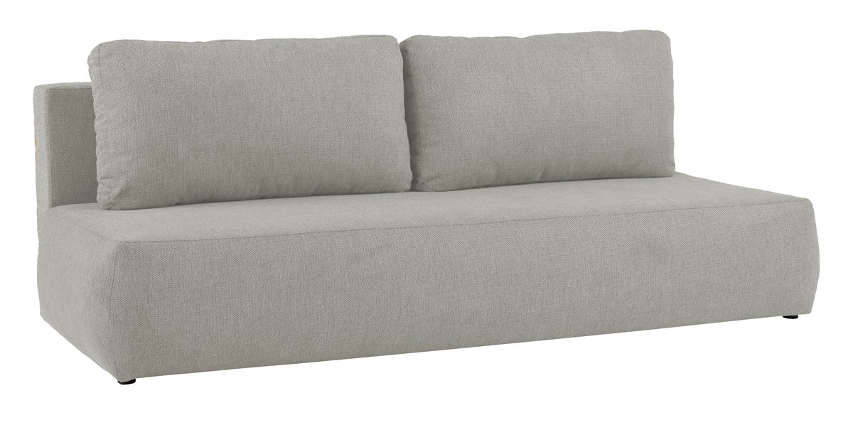 Sofá cama 3 lugares ESMEE cor bege - Conforama