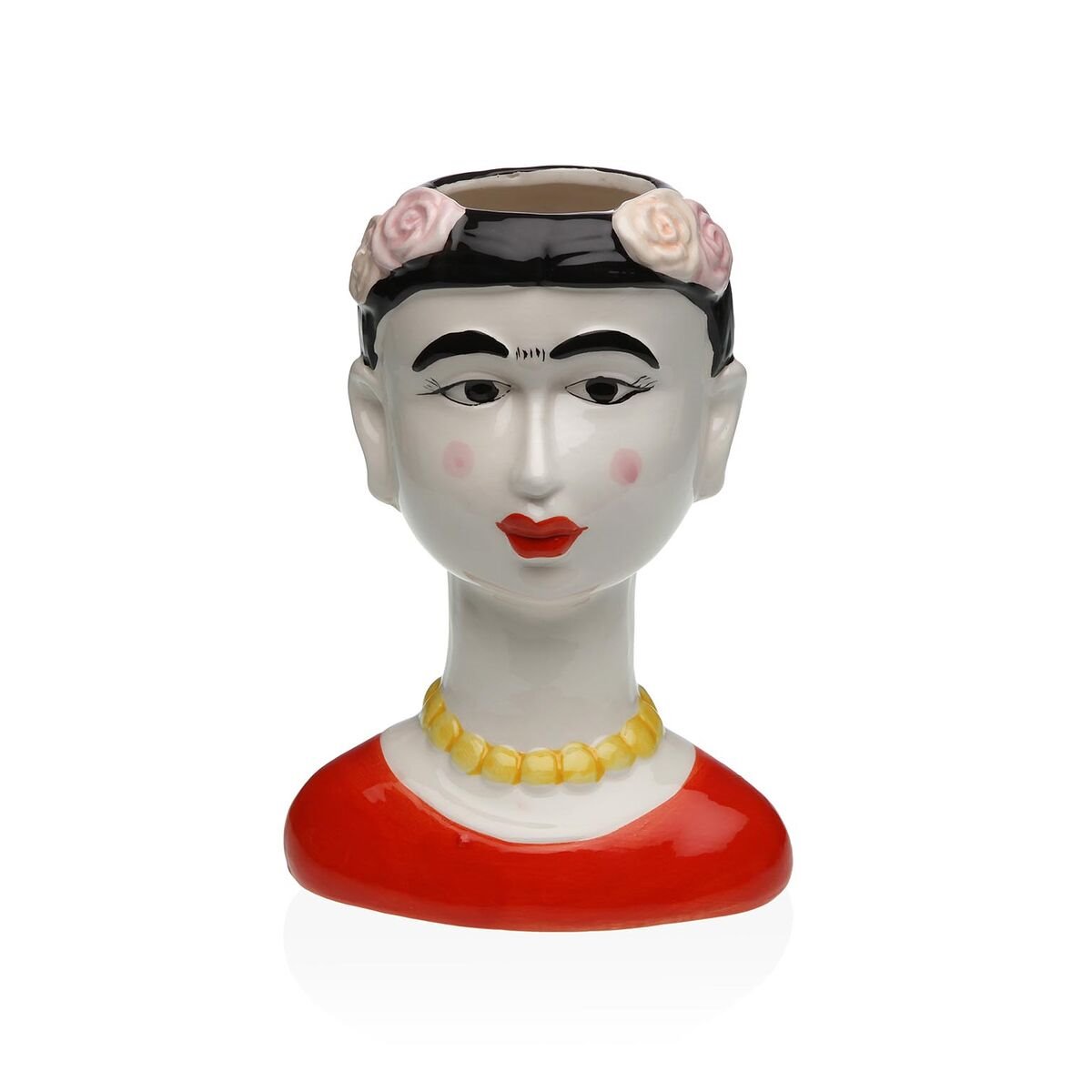 Vaso Versa Rosi Cerâmica Escandinavo/Nórdico 14 x 12 x 14 cm - Conforama