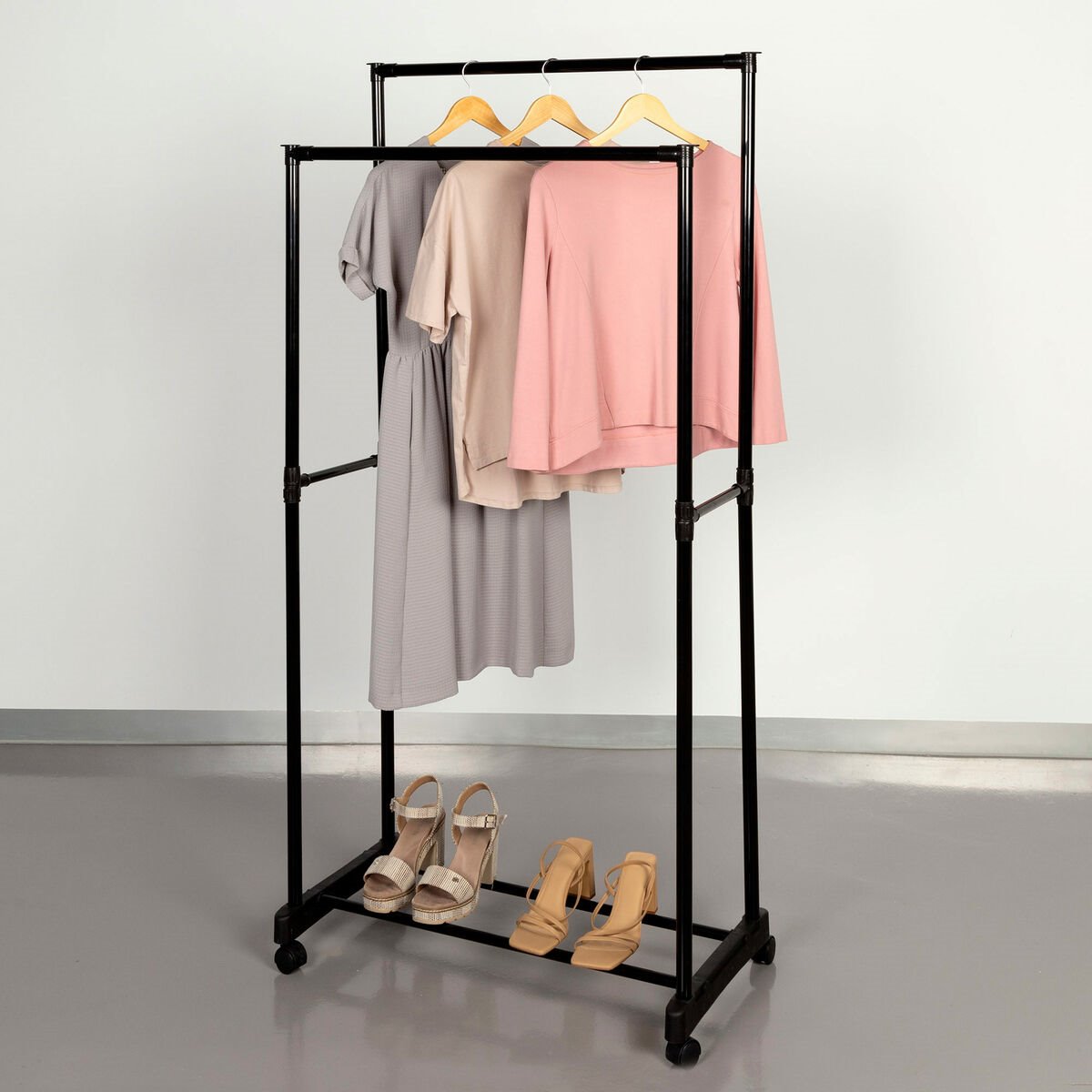 Bengaleiro Max Home Aço Plástico 75 x 157 x 40 cm (4 Unidades) - Conforama