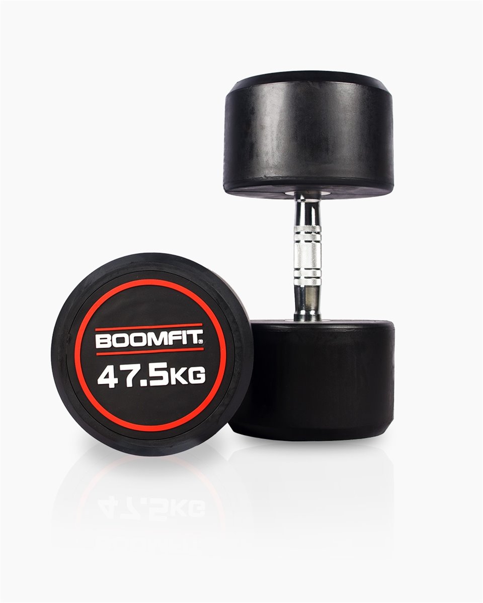 Halteres Redondos de Musculação 47,5Kg (Par) - BOOMFIT - Conforama