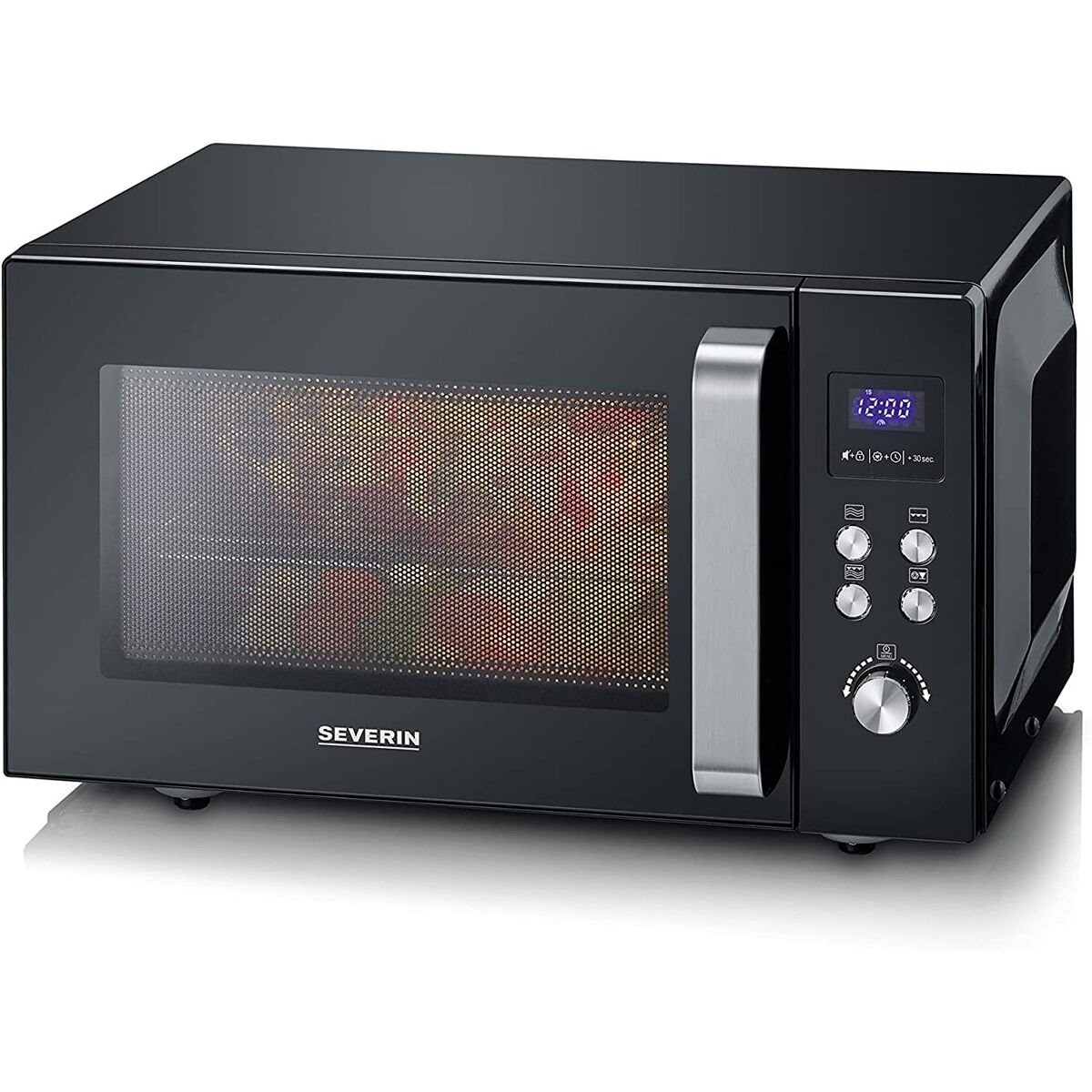 Microondas com Grill Severin 7763 25L 900 W Preto - Conforama