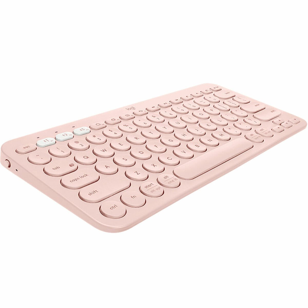 Teclado sem Fios Logitech K380 Cor de Rosa Qwerty espanhol - Conforama